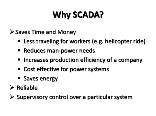 A PROJECT ON scada.pptx | Computer Peripherals | Computing