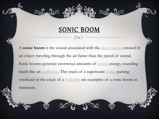 A project on sound by nikund | PPTX