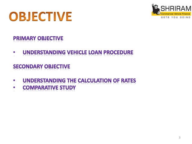 A project report on Vehicle loan Procedure | PPTX | Business Accounting ...
