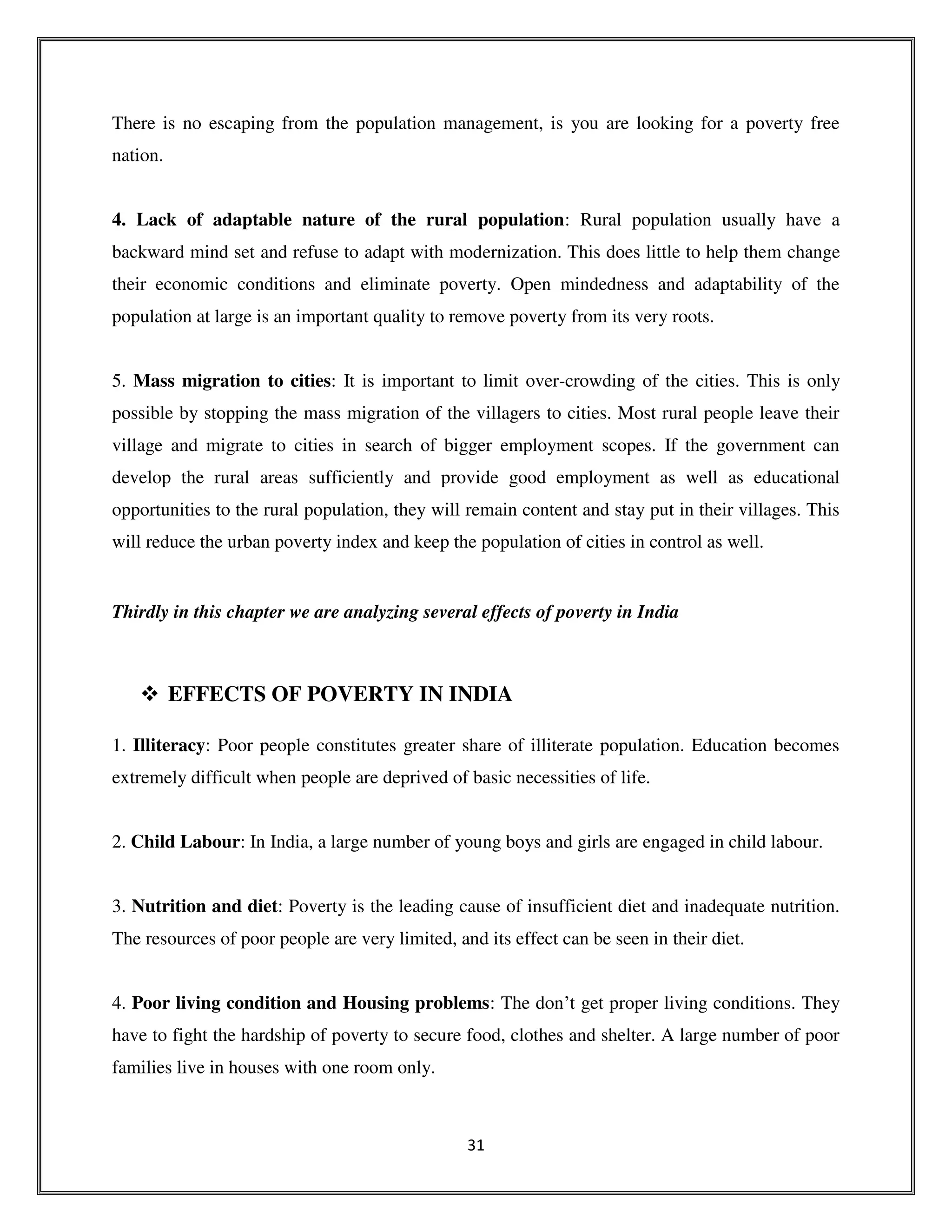 POVERTY IN INDIA | PDF