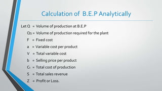 A PROJECT REPORT ON BREAK EVEN CHART BY Indrakumar Padwani.pptx