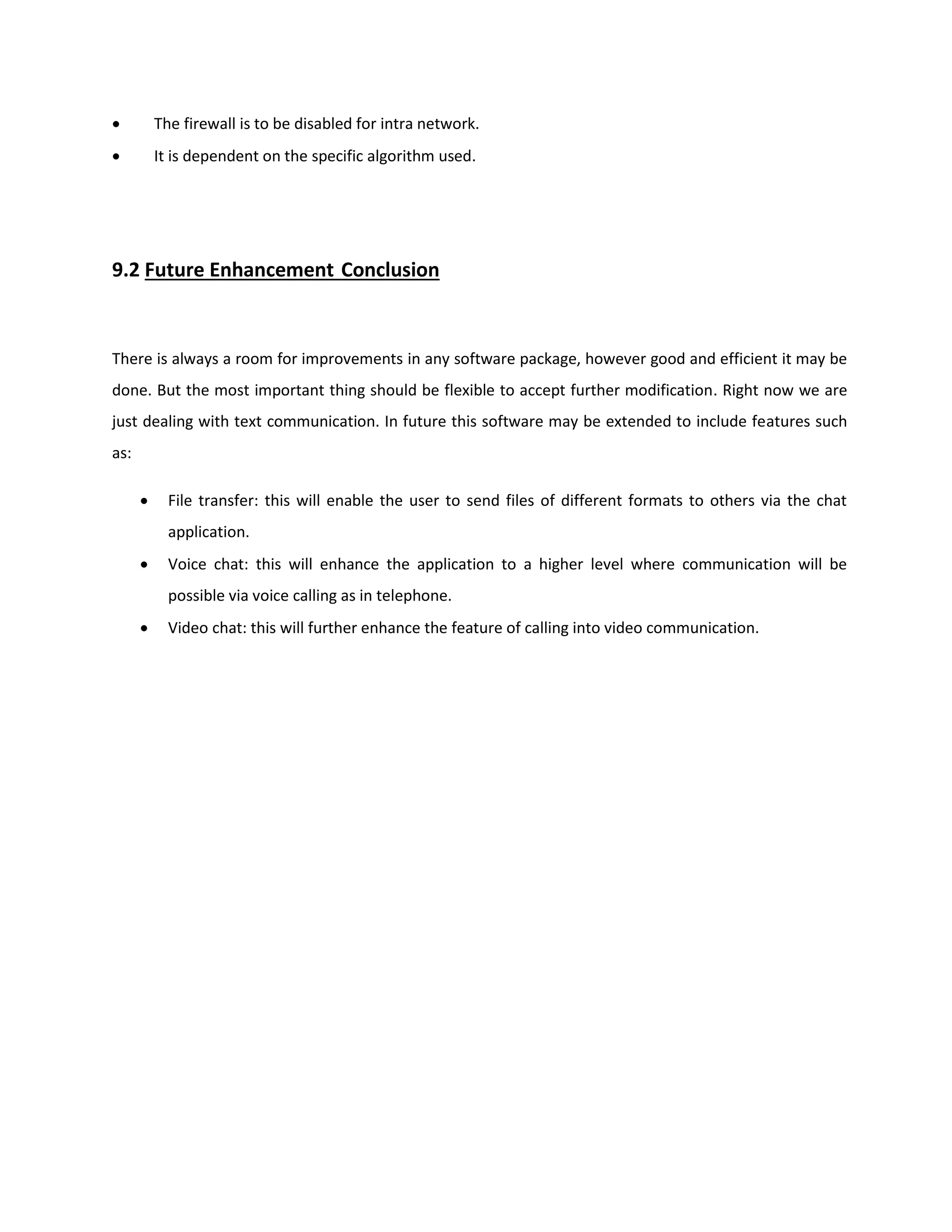 A project report on chat application | PDF