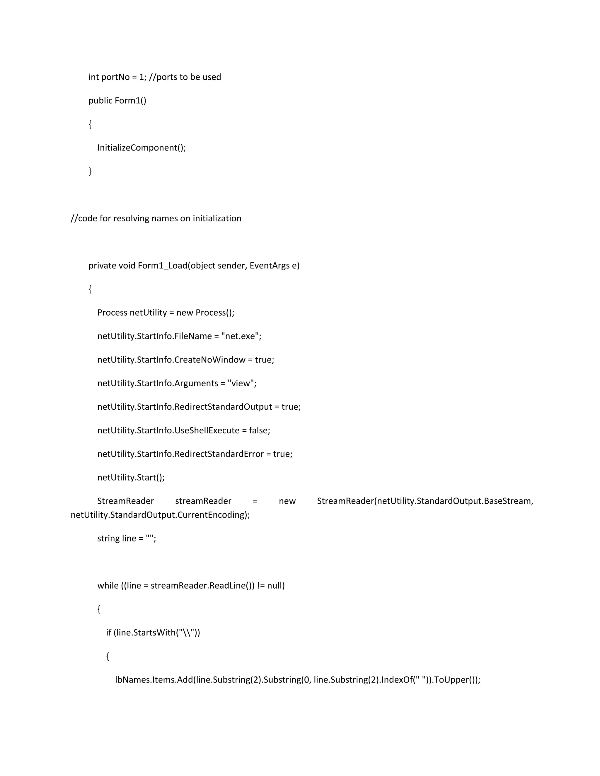 A project report on chat application | PDF
