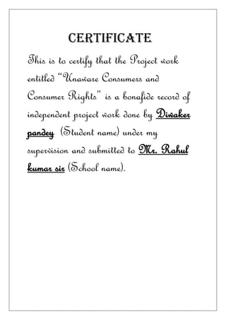 A Project Report on CONSUMER RIGHTS.pdf