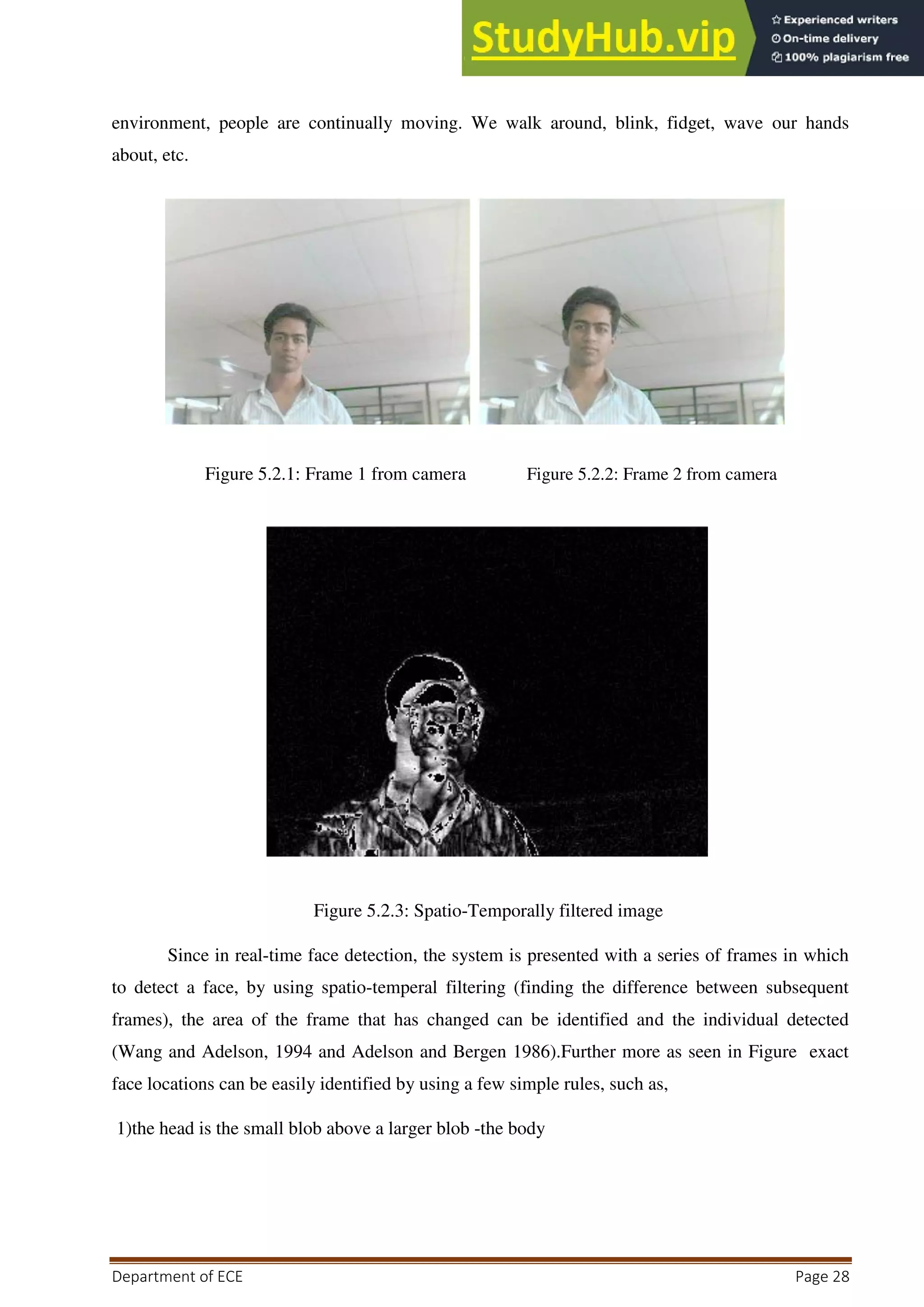 A PROJECT REPORT ON FACE RECOGNITION SYSTEM WITH FACE DETECTION | PDF