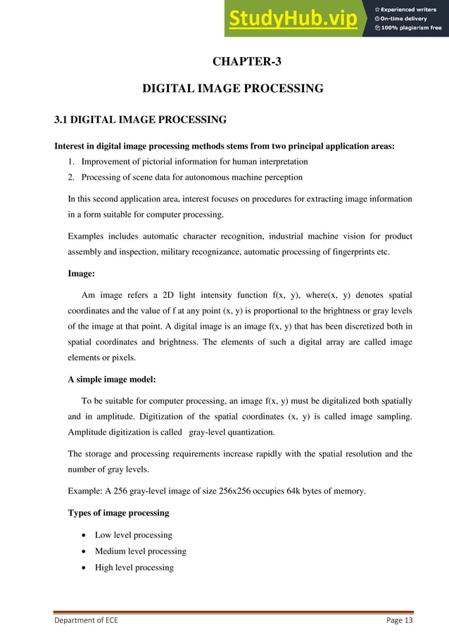 A PROJECT REPORT ON FACE RECOGNITION SYSTEM WITH FACE DETECTION | PDF