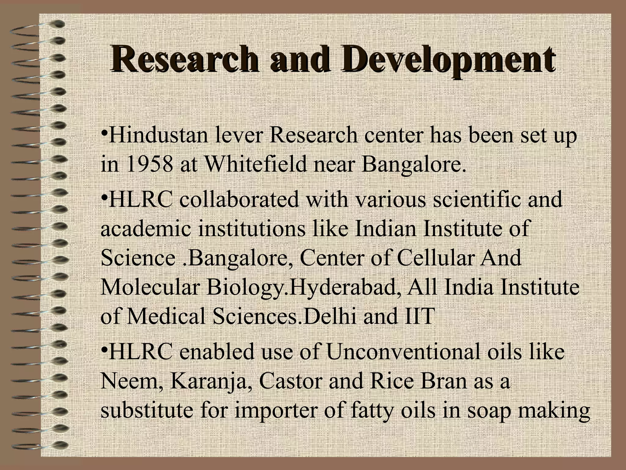 Hindustan Unilever Limited | PPT