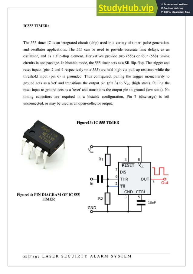 A PROJECT REPORT On LASER SECURITY ALARM SYSTEM | PDF