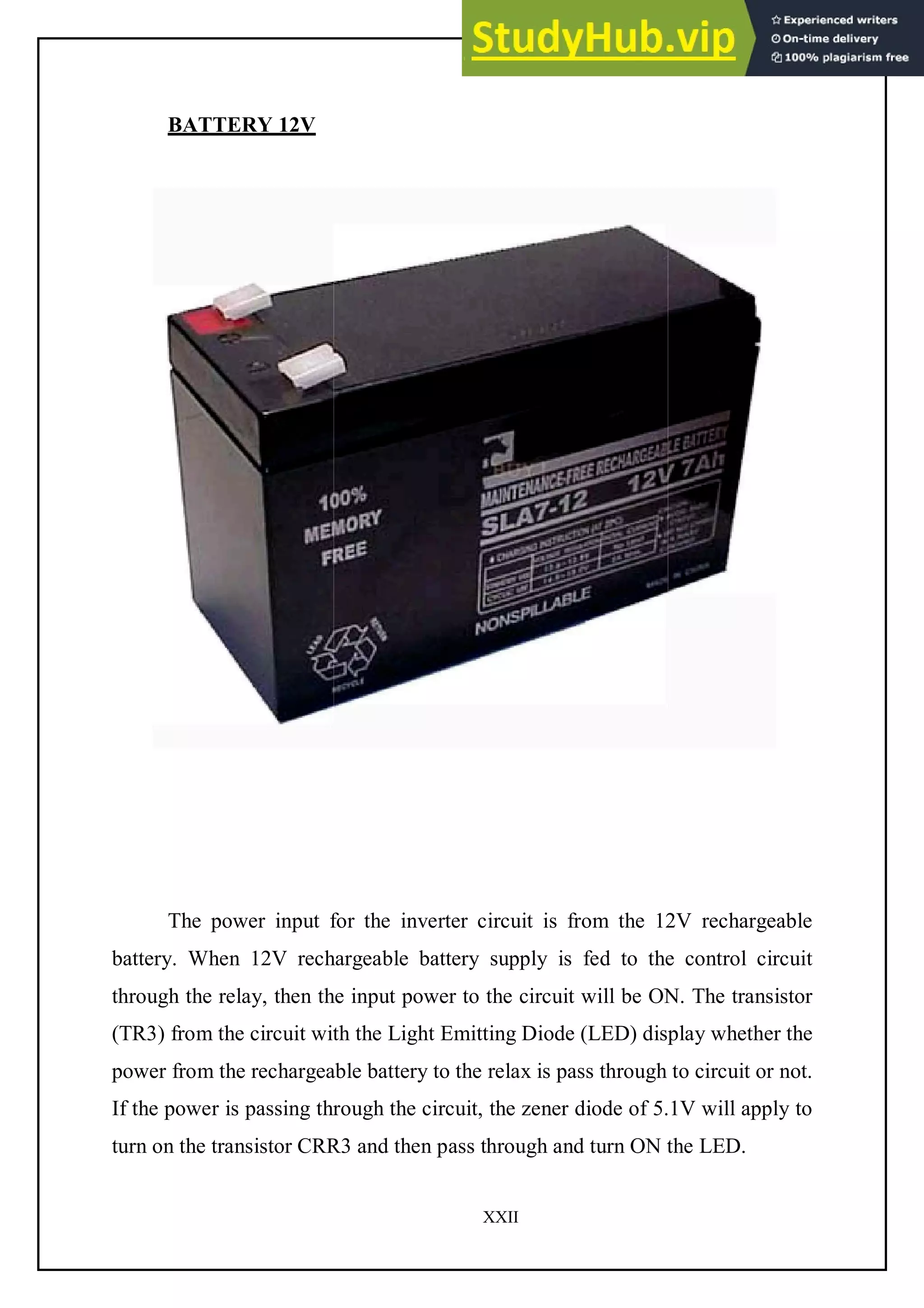 A Project Report On MINI INVERTER 12V TO 220V | PDF