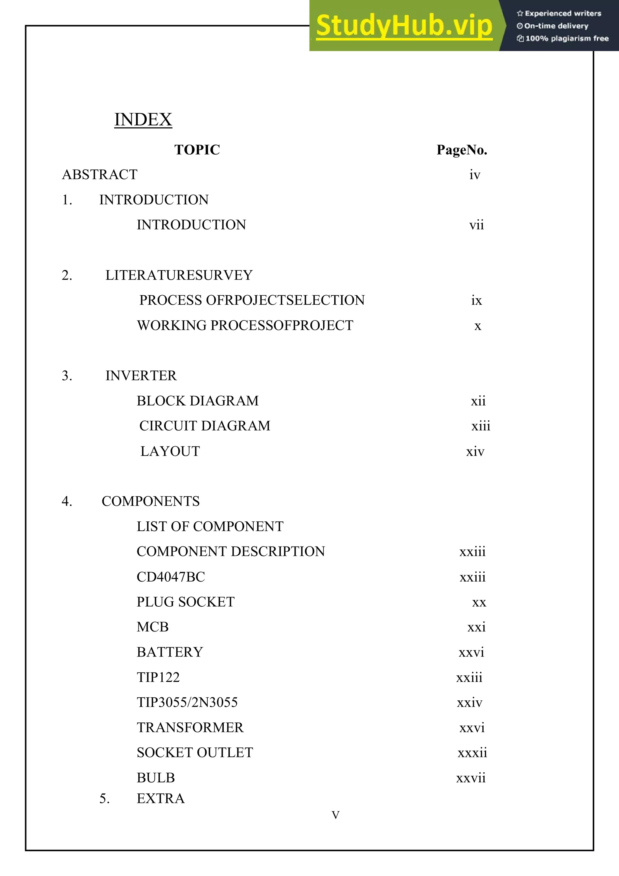 A Project Report On MINI INVERTER 12V TO 220V | PDF