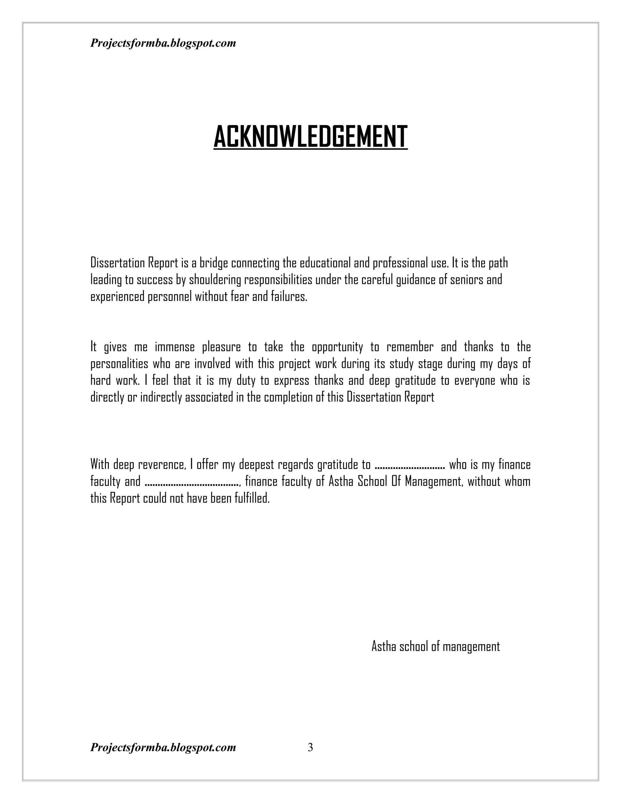 A project report on overview of indian stock market | DOC