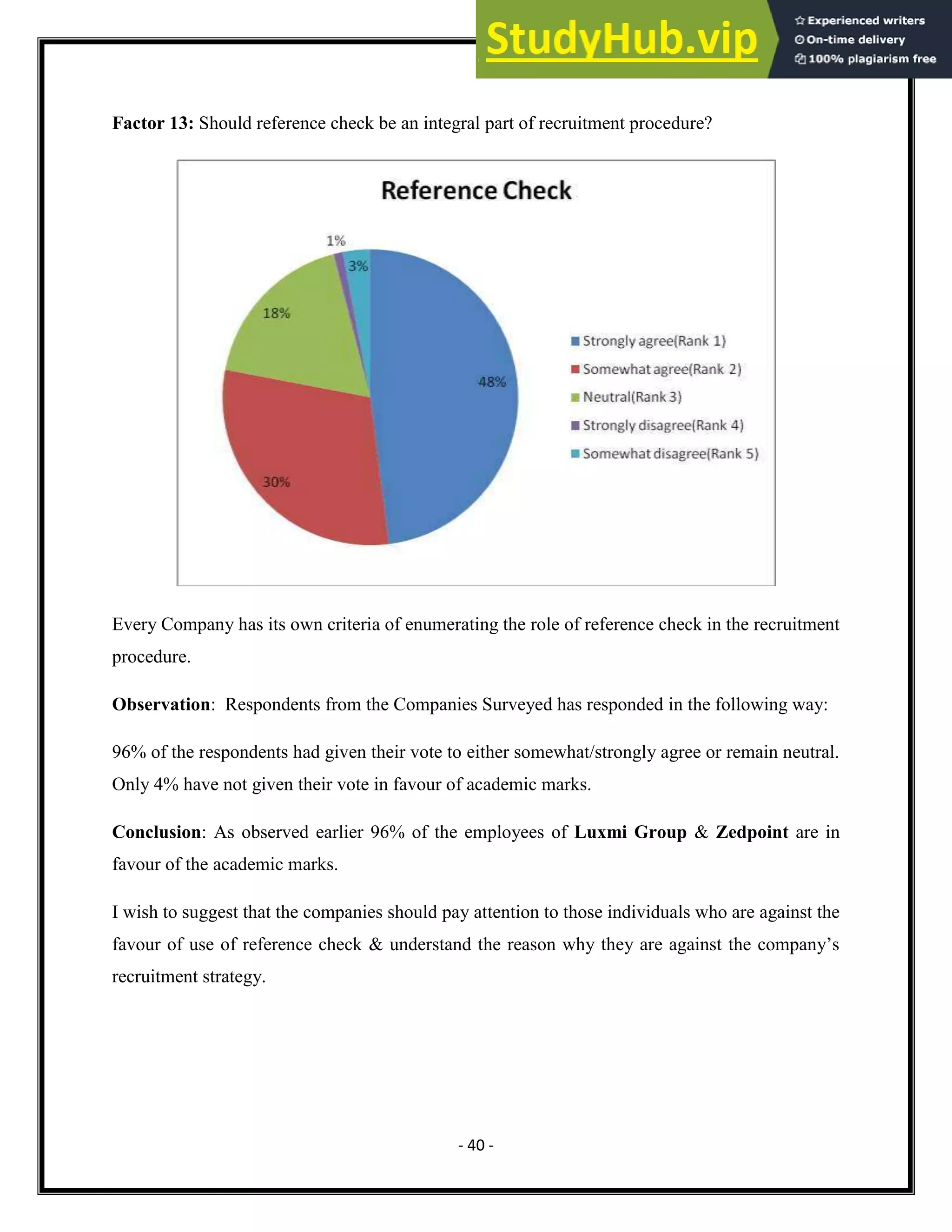 A PROJECT REPORT ON RECRUITMENT AND SELECTION | PDF