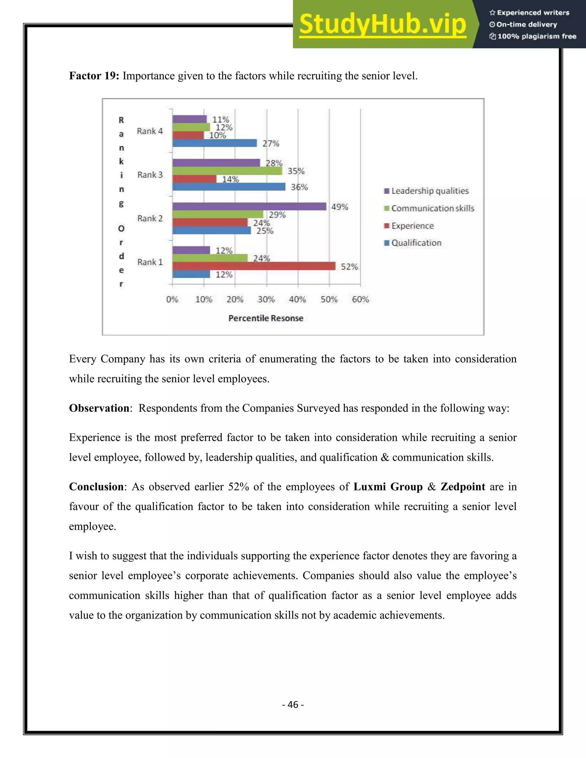 A PROJECT REPORT ON RECRUITMENT AND SELECTION | PDF