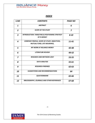 Reliance Products List