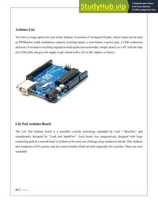 A Project Report On Wireless Doorbell With Arduino | PDF