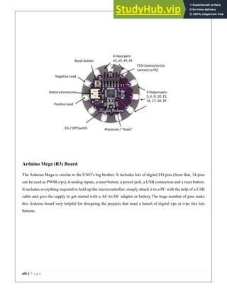A Project Report On Wireless Doorbell With Arduino | PDF