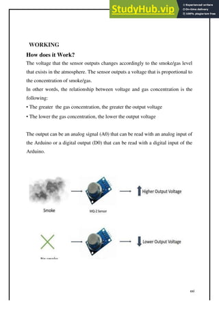A Project Reports On SMOKE DETECTOR | PDF