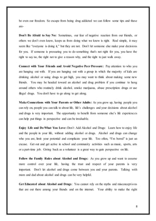 Life of Youth and Drug Addiction | DOCX