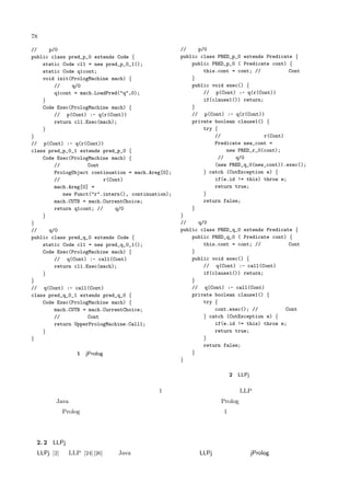 A Prolog To Java Translator System And Its Application | PDF