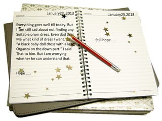 A Prom Girl Diary | PPT