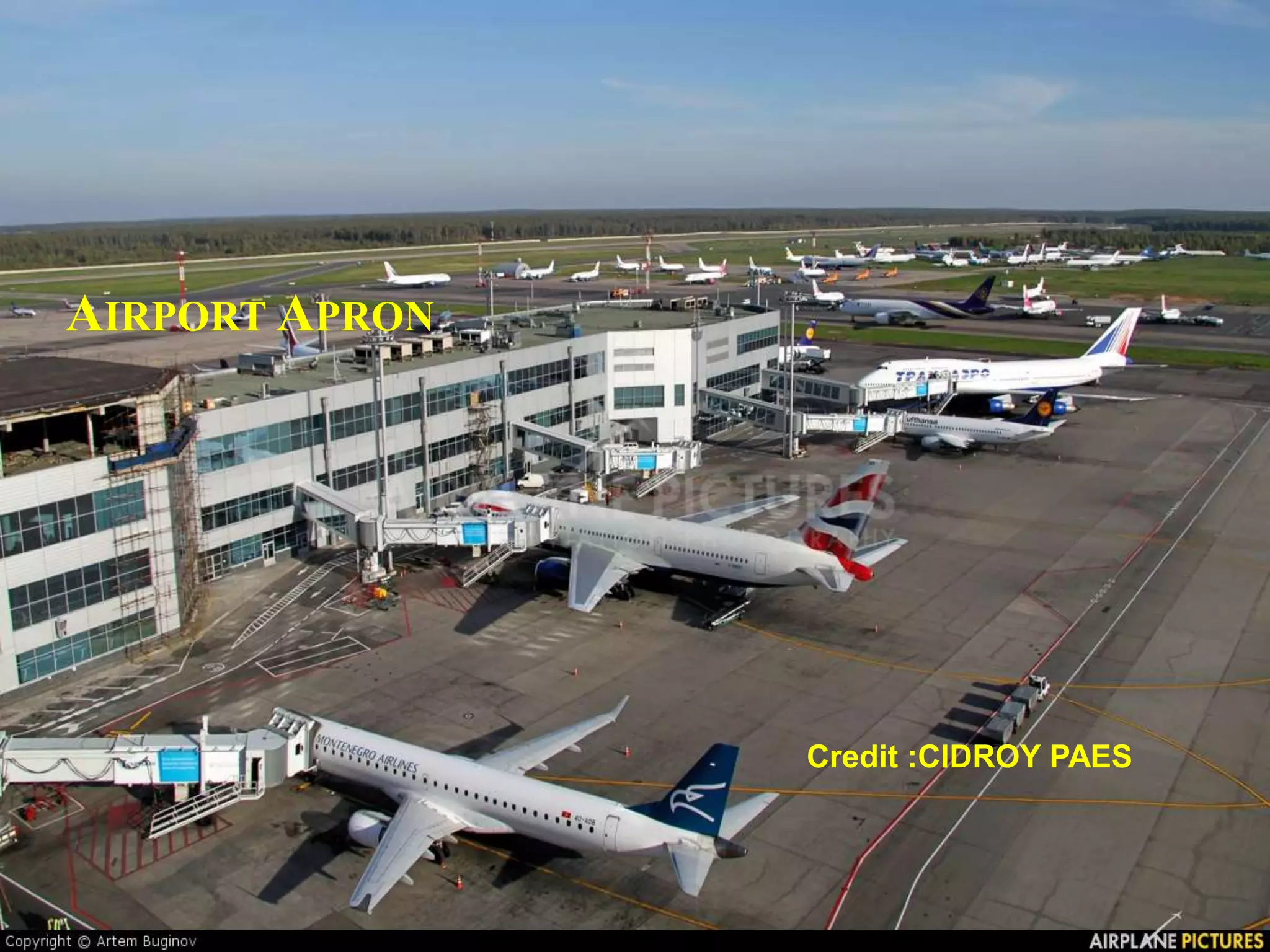 Airport Apron in aviation industry. | PPTX