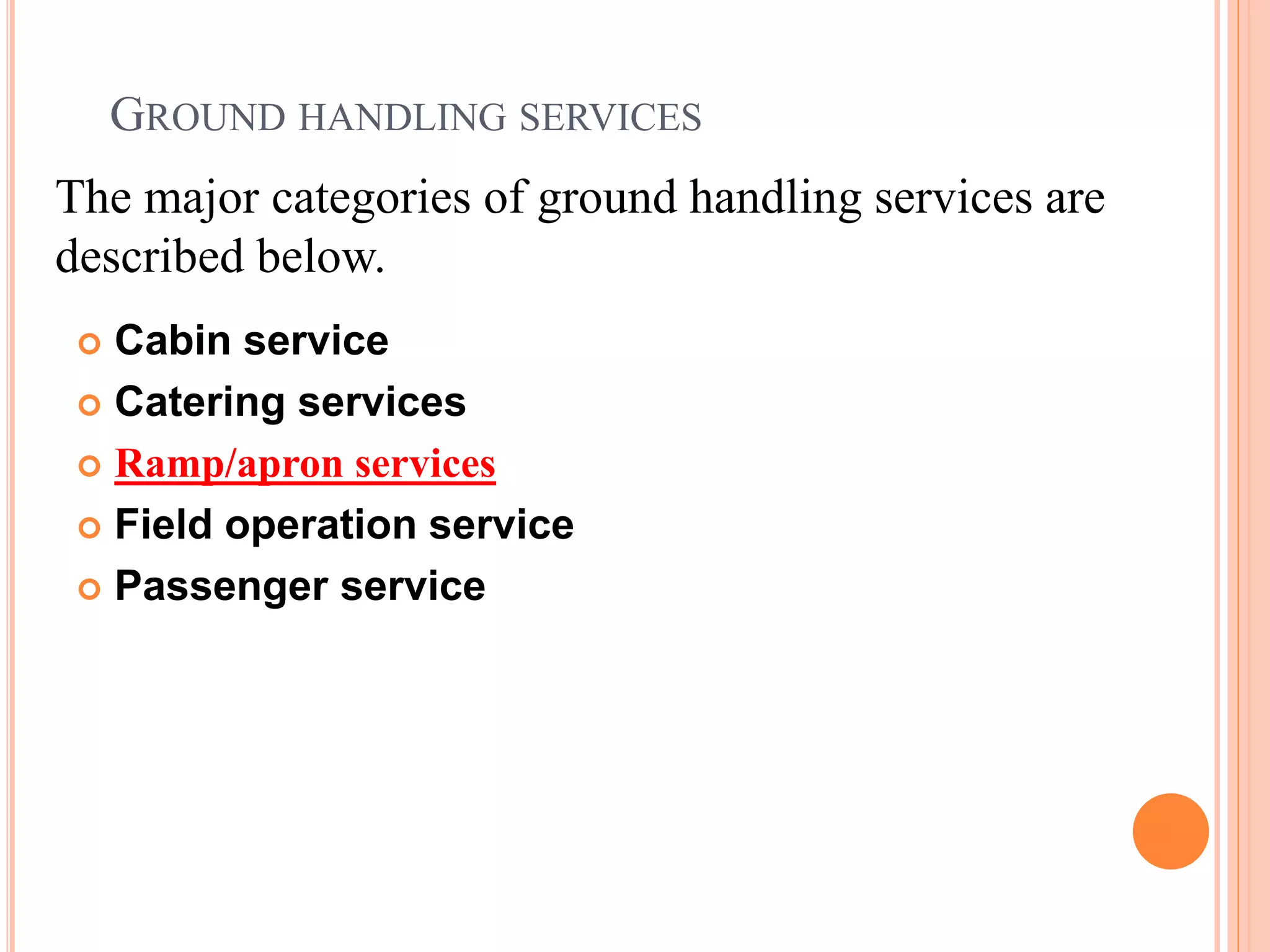 Airport Apron in aviation industry. | PPTX