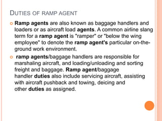 Airport Apron in aviation industry. | PPTX