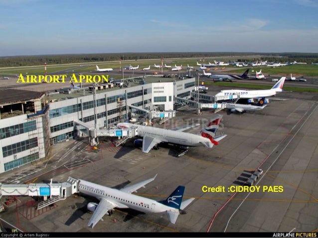 Airport Apron in aviation industry.