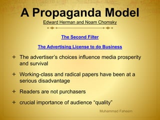 A Propaganda Model | PPTX | Advertising Industry | Industries