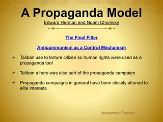 A Propaganda Model | PPTX
