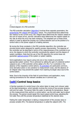 PID controller | DOCX | Technology & Computing