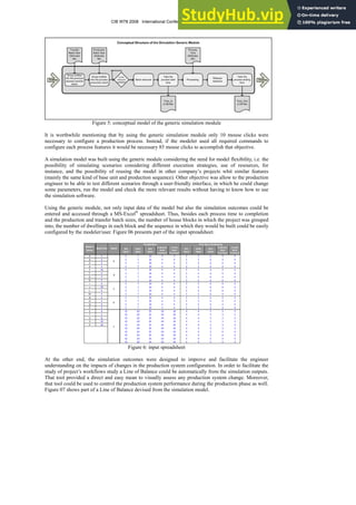 A PROPOSAL FOR REUSING SIMULATION MODELS IN THE DESIGN OF PRODUCTION SYSTEMS IN CONSTRUCTION | PDF