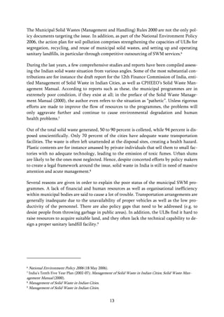 A proposal for solid waste management | PDF