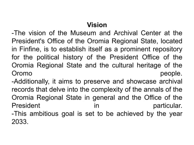 A Proposal to Create a Museum and Archival.pptx | Museums & Galleries ...