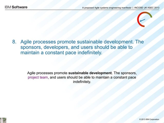 A proposed agile systems engineering manifesto | PPT | Computer Software and Applications ...