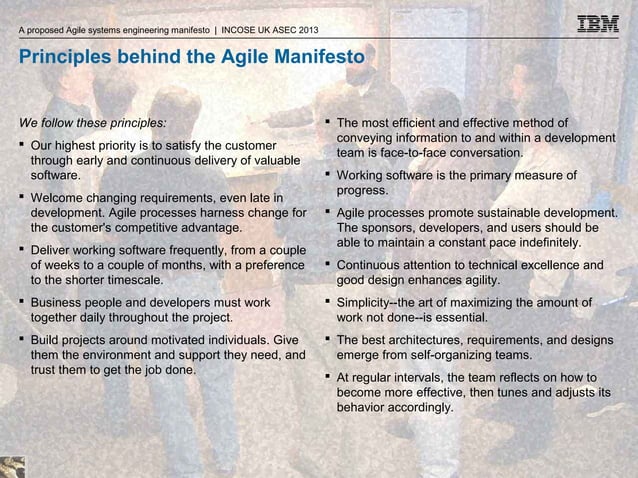 A proposed agile systems engineering manifesto | PPT | Computer Software and Applications ...