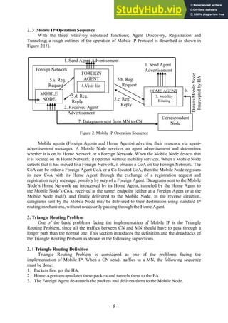 A Proposed Technique For Solving The Triangle Routing Problem In Mobile IP | PDF