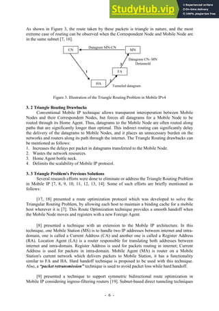 A Proposed Technique For Solving The Triangle Routing Problem In Mobile IP | PDF
