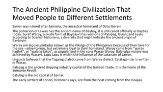 A Proposed Principalia Theory of Austronesian Inter Migration | PPTX