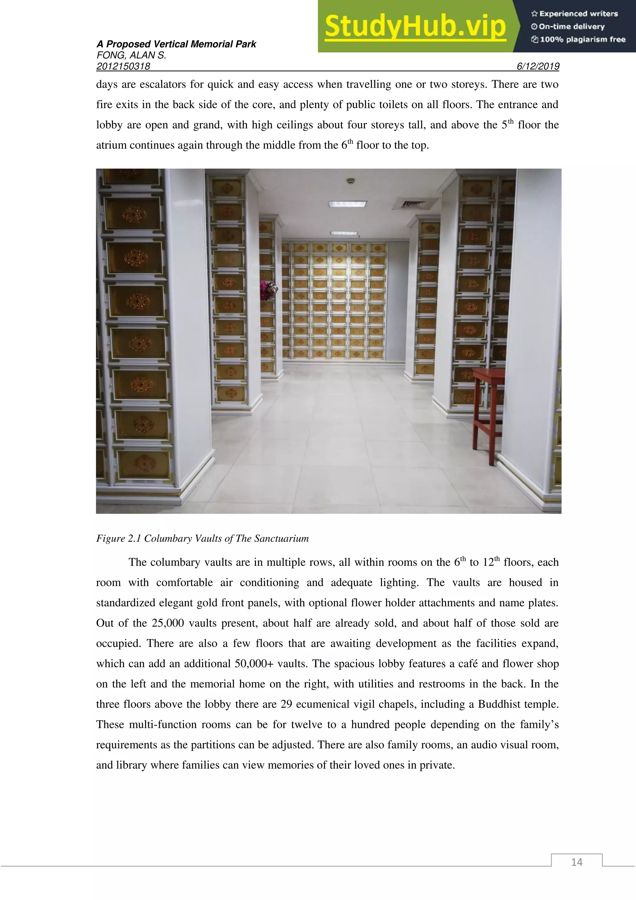 A Proposed Vertical Memorial Park - The Urban Memorial Park Reinvented ...