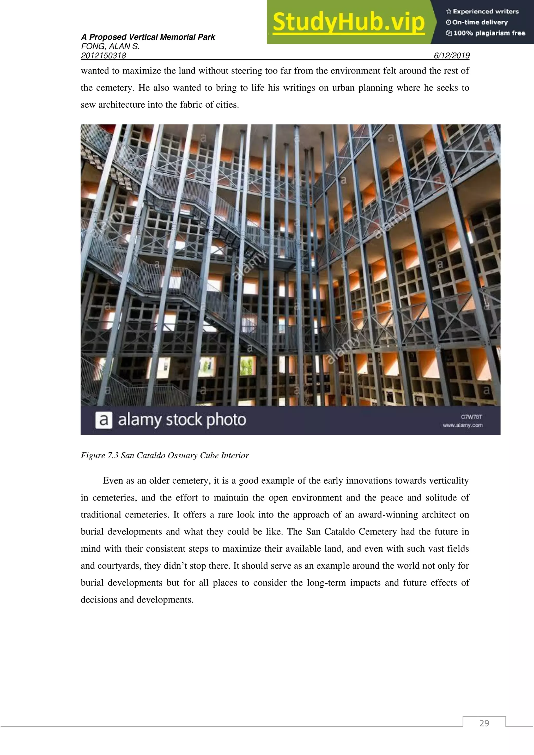 A Proposed Vertical Memorial Park - The Urban Memorial Park Reinvented ...