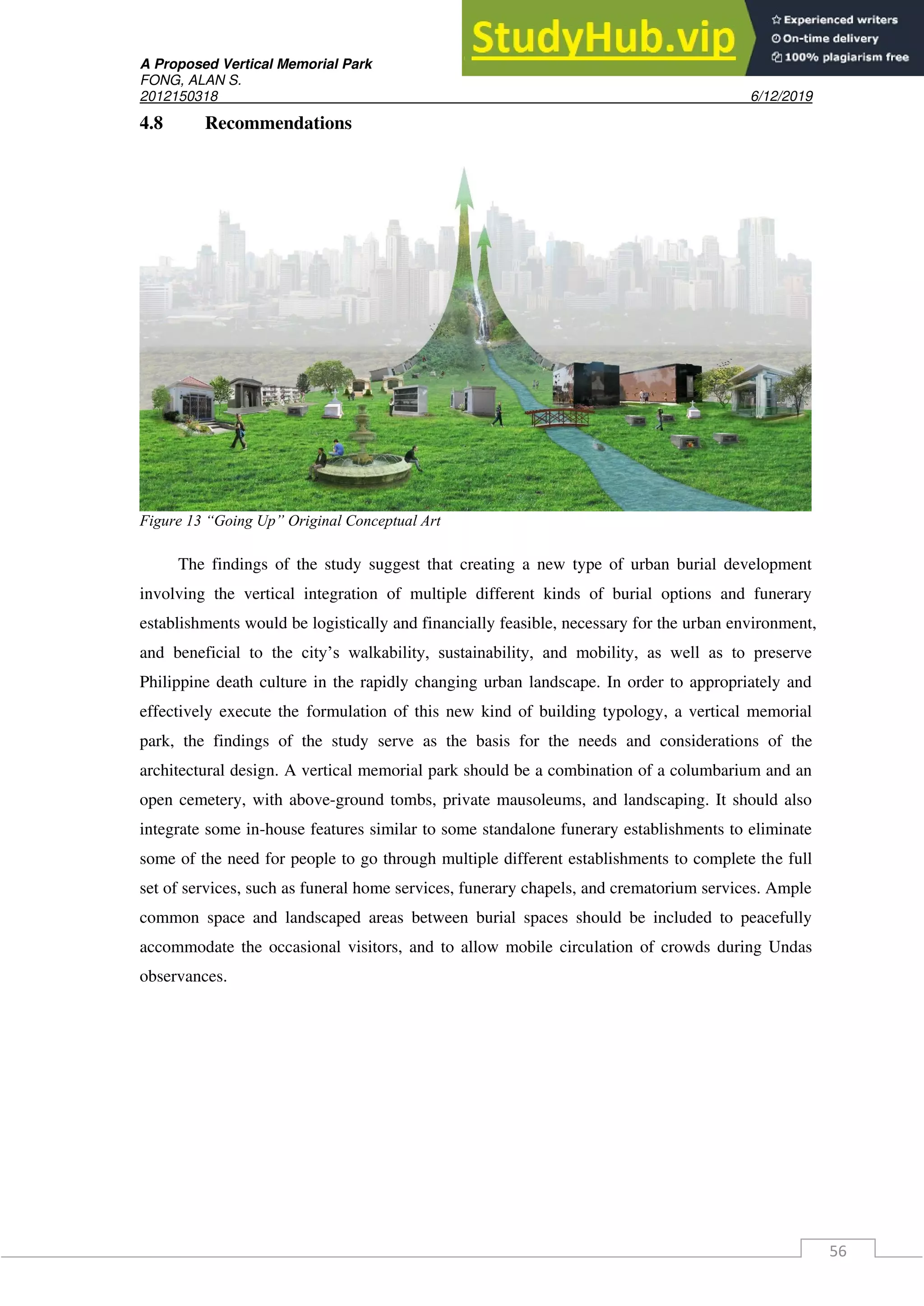 A Proposed Vertical Memorial Park - The Urban Memorial Park Reinvented ...