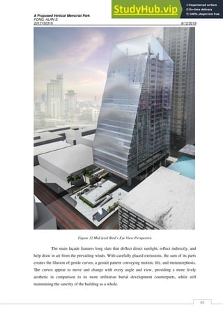 A Proposed Vertical Memorial Park - The Urban Memorial Park Reinvented ...