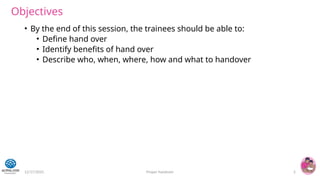 Apropriate hand over and communication.pptx
