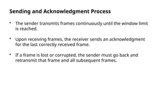 A Protocol Using Go-Back-N.pptx Acknowledgment: The receiver sends an ...
