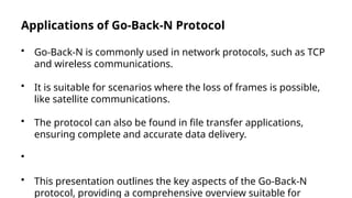 A Protocol Using Go-Back-N.pptx Acknowledgment: The receiver sends an acknowledgment (ACK ...