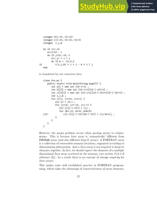 A Prototype Fortran-To-Java Converter | PDF | Programming Languages | Computing