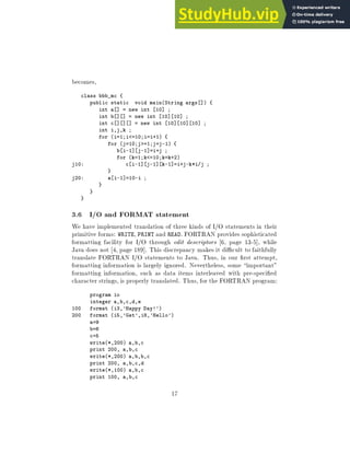 A Prototype Fortran-To-Java Converter | PDF | Programming Languages | Computing
