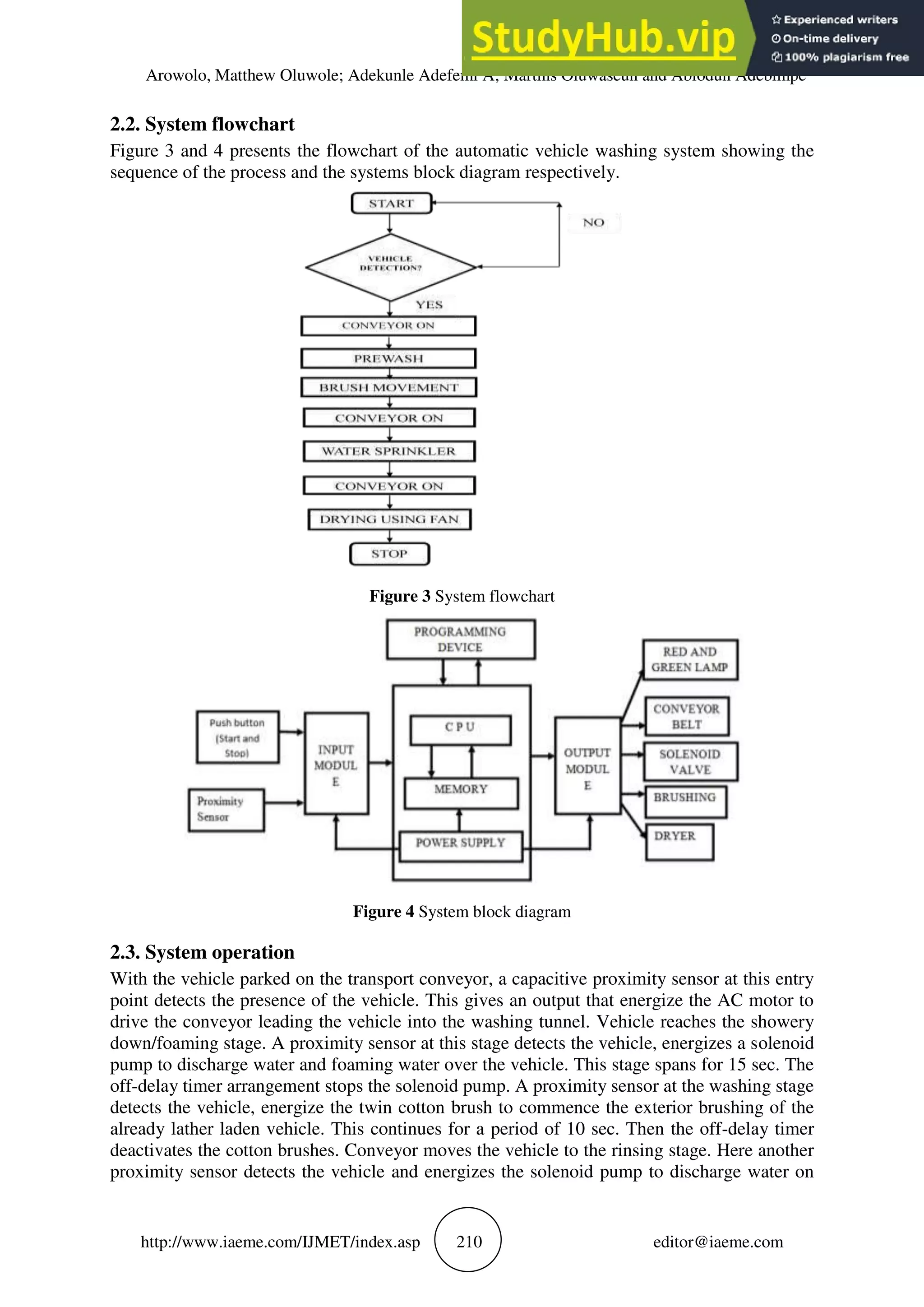 A PROTOTYPE PLC BUILT AUTOMATIC VEHICLE WASHING SYSTEM USING VFD | PDF