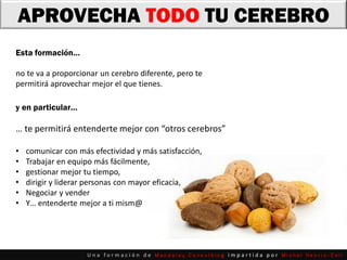 Aprovecha todo tu cerebro con las neurociencias | PPTX